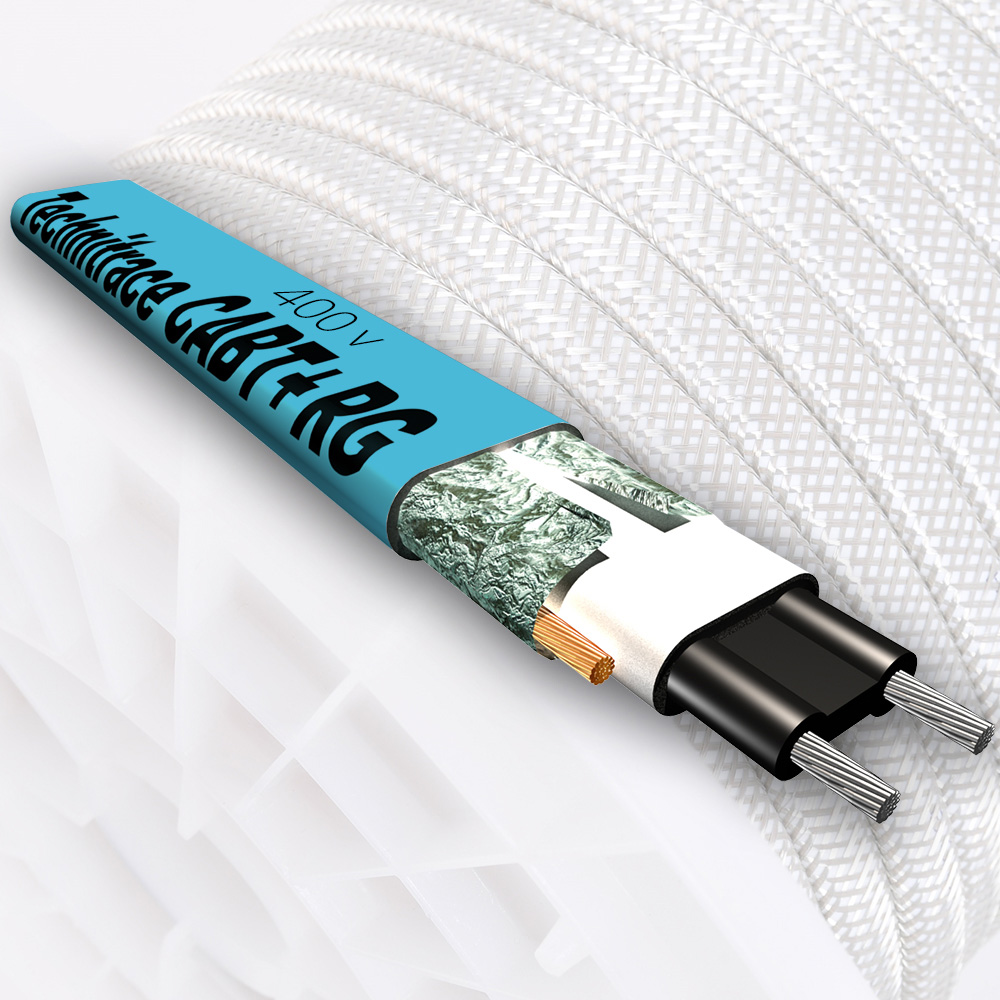 Nouveau : câble chauffant autorégulant CABT+RG 10/15 W/m 400 V - Câbles ...