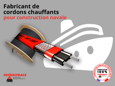 Cordon chauffant - Câbles chauffants - TECHNITRACE fabricant français ...