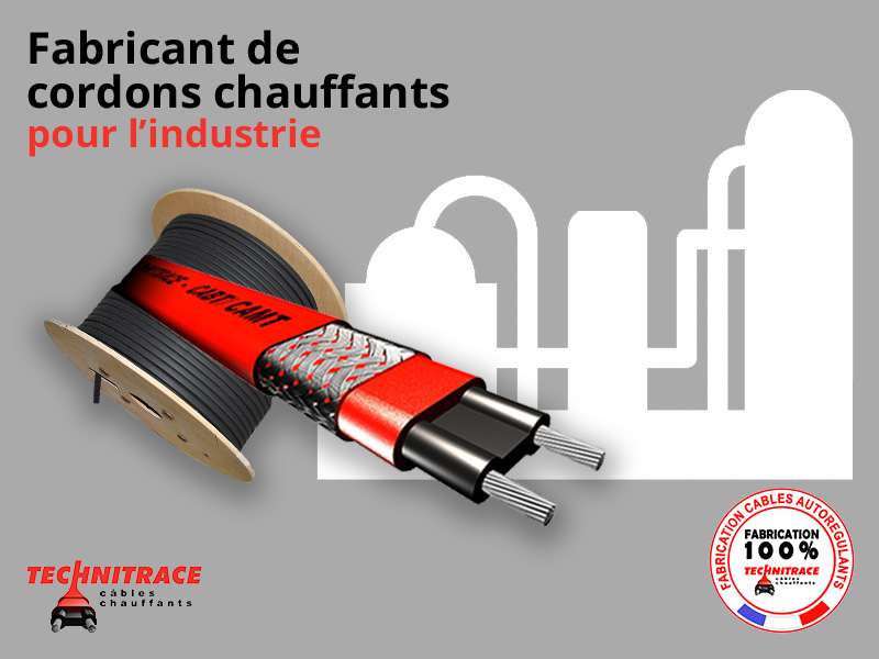 Cordon chauffant - Câbles chauffants - TECHNITRACE fabricant français ...